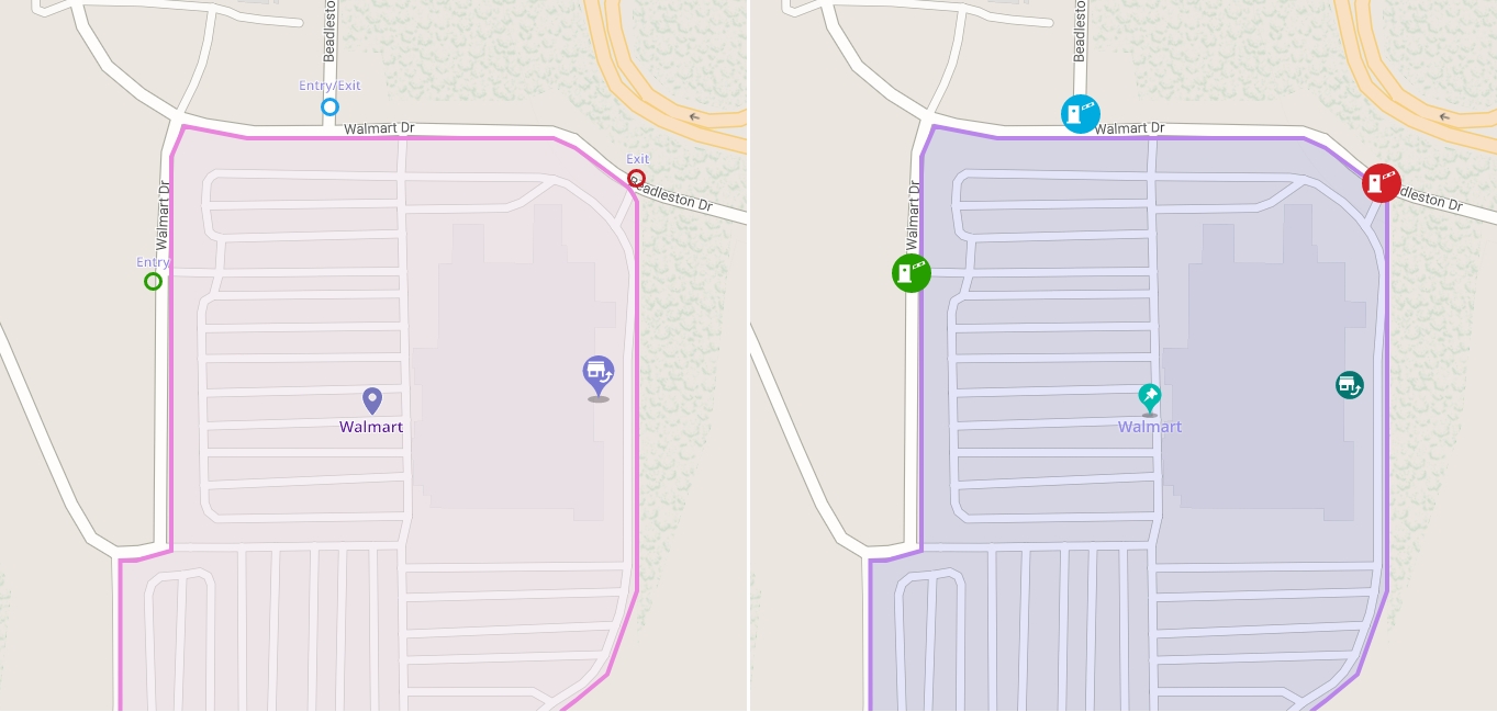 Custom Places | Trimble Map Key